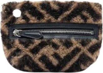 Fendi Pre-owned Sac en peau de mouton - Femme - Pre-owned - Brun - Taille: ONE Size