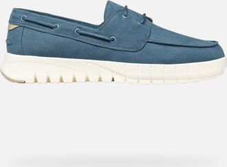 Geox Schuhe Flextride Herr Jeansblau