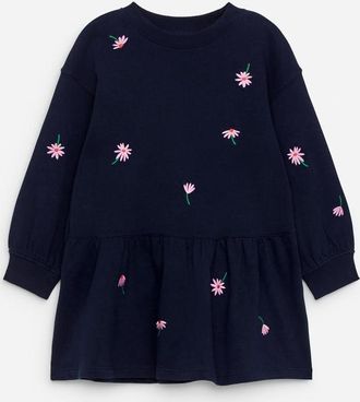 Arket Oversized Sweatshirtkleid -Blau
