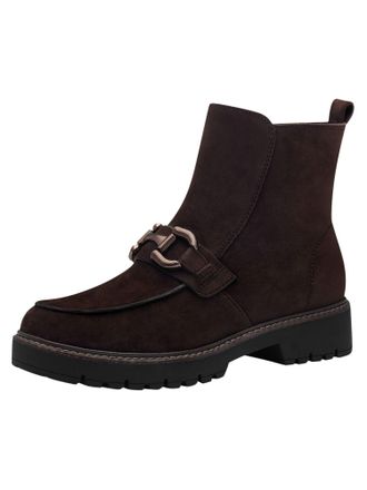 Tamaris Damen Stiefelette Leder bequem; MOCCA, EU 40