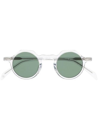 Lesca lunettes de vue &agrave; monture ronde - Blanc
