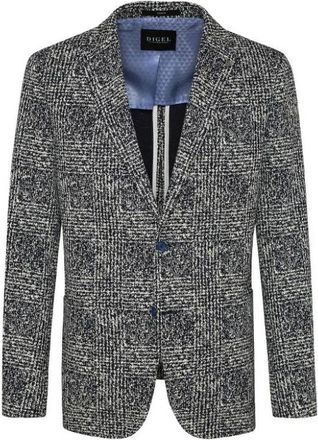 Digel Melange Tweed Jacke - - Jackets - Herren - Grau - XL