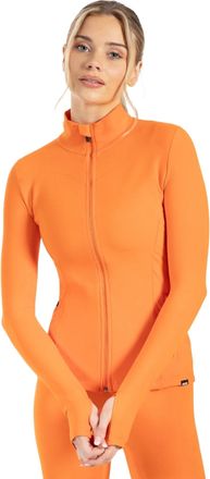 Smilodox Sportjacke Damen Kenna, Laufjacke mit Stehkragen, Sport Oberteil mit tailliertem Schnitt & Daumenl&ouml;chern, K&ouml;rperbetonte Sportjacke, Fitness Oberteil i
