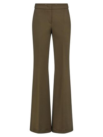 Fadenmeister Berlin Wide Fit-Jersey-Hose Fadenmeister Berlin gr&uuml;n