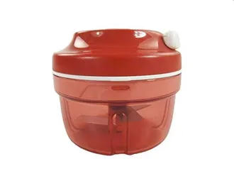 Tupperware P 20865 Turbo-Chef D158 Hachoir à oignons - Rouge