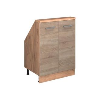 Vicco Meuble sous Pente R-Line, Sonoma/Ch&ecirc;ne dor&eacute;, 60cm avec 2 Portes