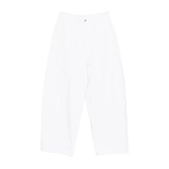 Christophe Lemaire Weite Hosen aus Denim - - Trousers - Damen - Wei&szlig; - XS