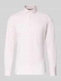 Olymp Level 5 Slim Fit Business-Hemd mit Kentkragen