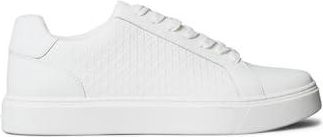 Calvin Klein Chaussures Homme Art YM0YM01431, Th Optic White Large Logo, 44 EU