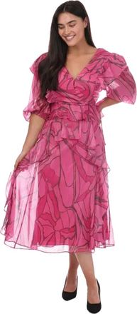 Ted Baker Victoir Kleiderrock R&uuml;schen f&uuml;r Damen (Pink)