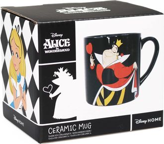 Disney HALF MOON BAY Alice im Wunderland Becher - Queen Box - 325 ml - Bürotasse - Alice im Wunderland Geschenke
