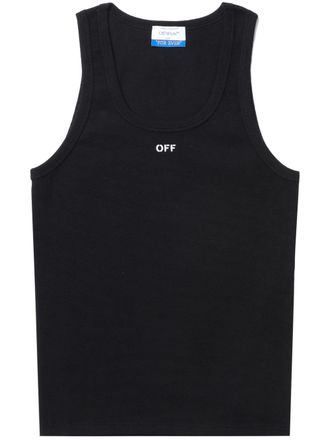 Off-white d&eacute;bardeur &agrave; logo imprim&eacute; - Noir