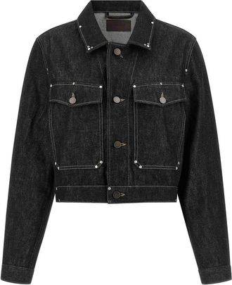 Christophe Lemaire Veste En Jean - Noir