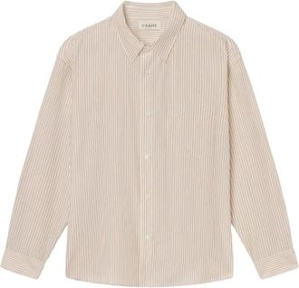 Frame Denim Homme, Chemises, Beige, Taille: M Chemise D&eacute;contract&eacute;e