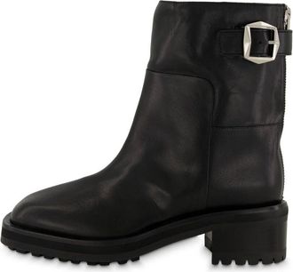 Jimmy Choo London Damen Stiefeletten BROOKLYN ANKLE BOOT 50 SHINY CALF LEATHER