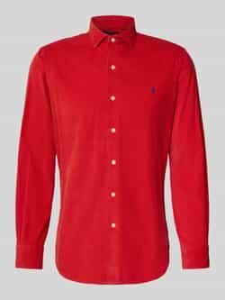 Polo Ralph Lauren Regular Fit Freizeithemd mit Logo-Stitching Modell CORDUROY