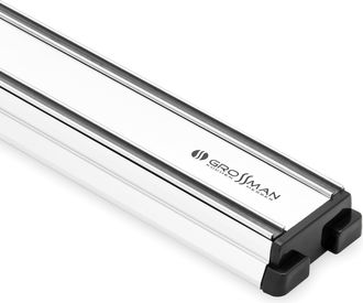 Greta Magnusson-Grossman SC12 | Magnetischer Messerblock aus Edelstahl 31,5 cm | Magnetleiste Messerhalter Ohne Messer