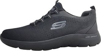 Skechers Baskets pour Homme, Noir, 44 EU