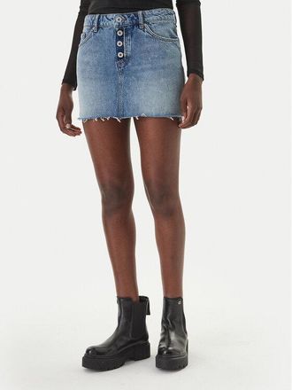 HUGO BOSS Jeansrock Galanie 50561137 Blau Regular Fit