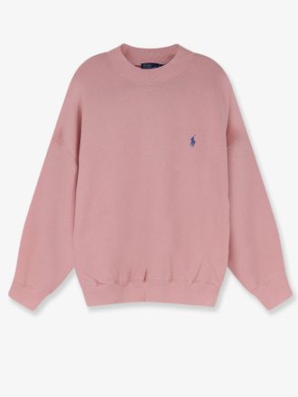 Ralph Lauren Cotton blend sweatshirt with front embroidered logo - POLO RALPH LAUREN - gender_Woman