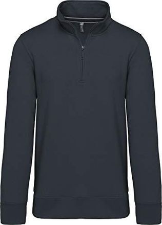 Kariban Sweat-Shirt col zippé K487