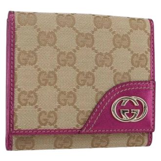Gucci Portefeuille en toile Pre-owned - Femme - Pre-owned - Multicolore - Taille: ONE Size