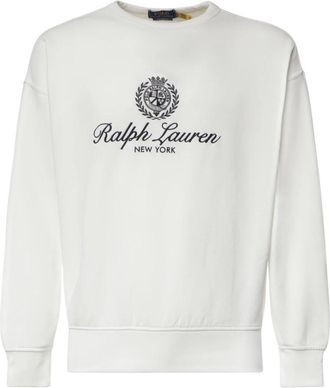 Polo Ralph Lauren RL Fleece Relaxed Fit Sweatshirt - - Sweatshirts & Hoodies - Herren - Wei&szlig; - XL