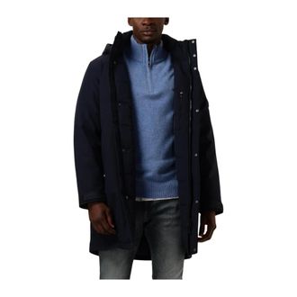 Tommy Hilfiger Tech Gesteppte Parka f&uuml;r Herren - - Coats - Herren - Blau - 2XL