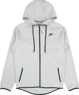 Nike hoodie zipp&eacute; &agrave; logo Swoosh - Gris