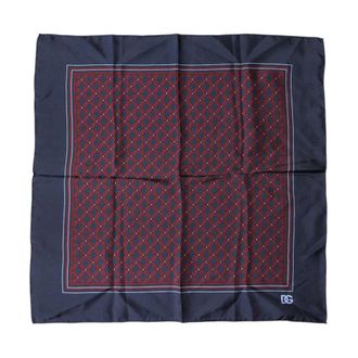 Dolce & Gabbana Gemustertes Seiden-Foulard-Tuch - - Accessories - Damen - Mehrfarbig - ONE SIZE