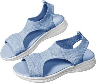 Generic Sandales Femme &eacute;t&eacute; Confortable Orthop&eacute;dique Bout Ouvert Chaussures Antid&eacute;rapant Respirantes D&eacute;Contract&eacute;Es Sandales de Plage Leger Boho Platform Sandal