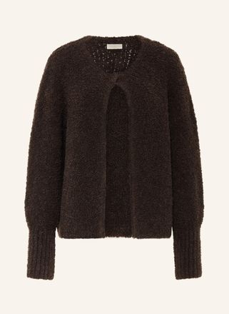 Milano Milano Italy Boucl&eacute;-Cardigan braun