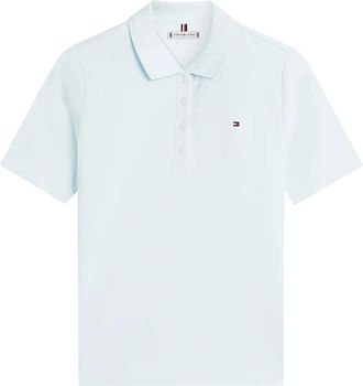 Tommy Hilfiger Femme, Tops, Bleu, Taille: 38 FR Polo Piqu&eacute; 1985 Reg