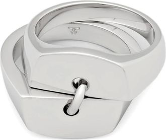 Tom Wood Homme, Accessoires, Gris, Taille: 62 MM Juci Ring
