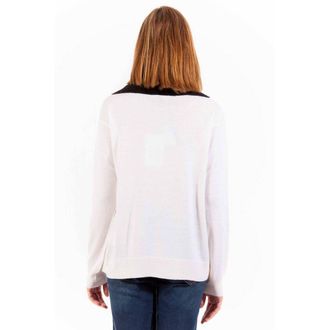 Love Moschino White Wool Women Sweater Clothing