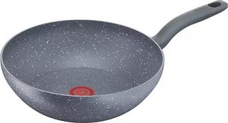T-fal G13409 Healthy Wokpfanne Induktion 28cm, UVP 69EUR, Edelstahl Wok Pfanne Antihaft-beschichtet, Sp&uuml;lmaschinenfest, rutschfester Griff, F&Uuml;R ALLE HERDART