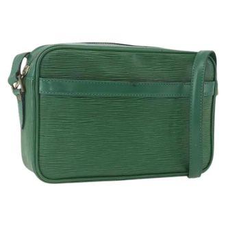 Louis Vuitton Pre-owned Vintage Leder Umh&auml;ngetasche - - Pre-owned - Damen - Gr&uuml;n - ONE SIZE