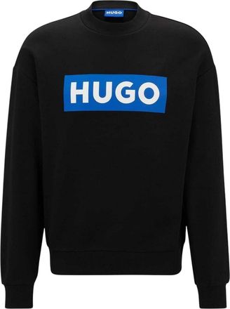HUGO BOSS Hugo - Niero Sweatshirt f&uuml;r Herren, Rundhalsausschnitt (Schwarz)