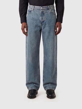 A.P.C. A. P.C. Jean Aaron &agrave; jambe large et cinq poches en denim de coton