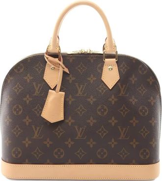 Louis Vuitton sac à main monogrammé Alma (2021) - Marron
