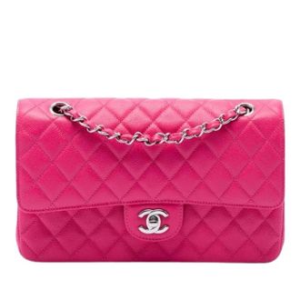 Chanel Sac bandouli&egrave;re classique double rabat Pre-owned - Femme - Pre-owned - Rose - Taille: ONE Size