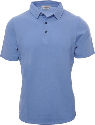 Gran Sasso Homme, Tops, Bleu, Taille: L Polo &agrave; Manches Courtes