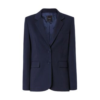 Pinko Stilvolle Stoffjacke - - Jackets - Damen - Blau - L