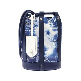Louis Vuitton Sac bandouli&egrave;re Pre-owned Randonee Monogram Bandana en cuir - Femme - Pre-owned - Bleu - Taille: ONE Size