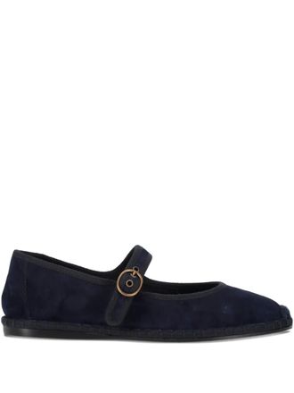 Polo Ralph Lauren ballerines &agrave; boucle - Bleu