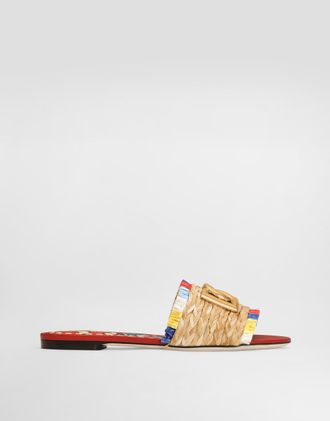 Dolce & Gabbana Ciabatta - Frau Pantoletten Und Mules Mehrfarbig 36.5