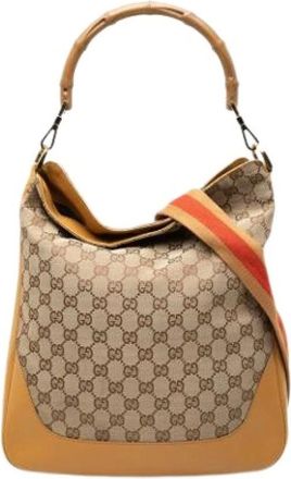 Gucci Sac bandouli&egrave;re Pre-owned - Femme - Pre-owned - Beige - Taille: ONE Size