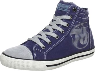 s.Oliver Casual 5-5-45205-20, Jungen Sneaker, Blau (Navy 805), EU 35