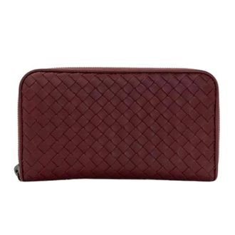 Bottega Veneta Pre-owned Long Wallet (Bi-fold) - - Pre-owned - Damen - Rot - ONE SIZE