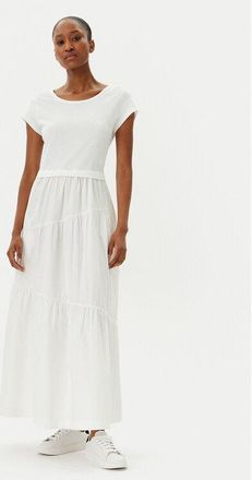 HUGO BOSS Kleid für den Alltag C_Enesi_2 50536742 Weiß Regular Fit